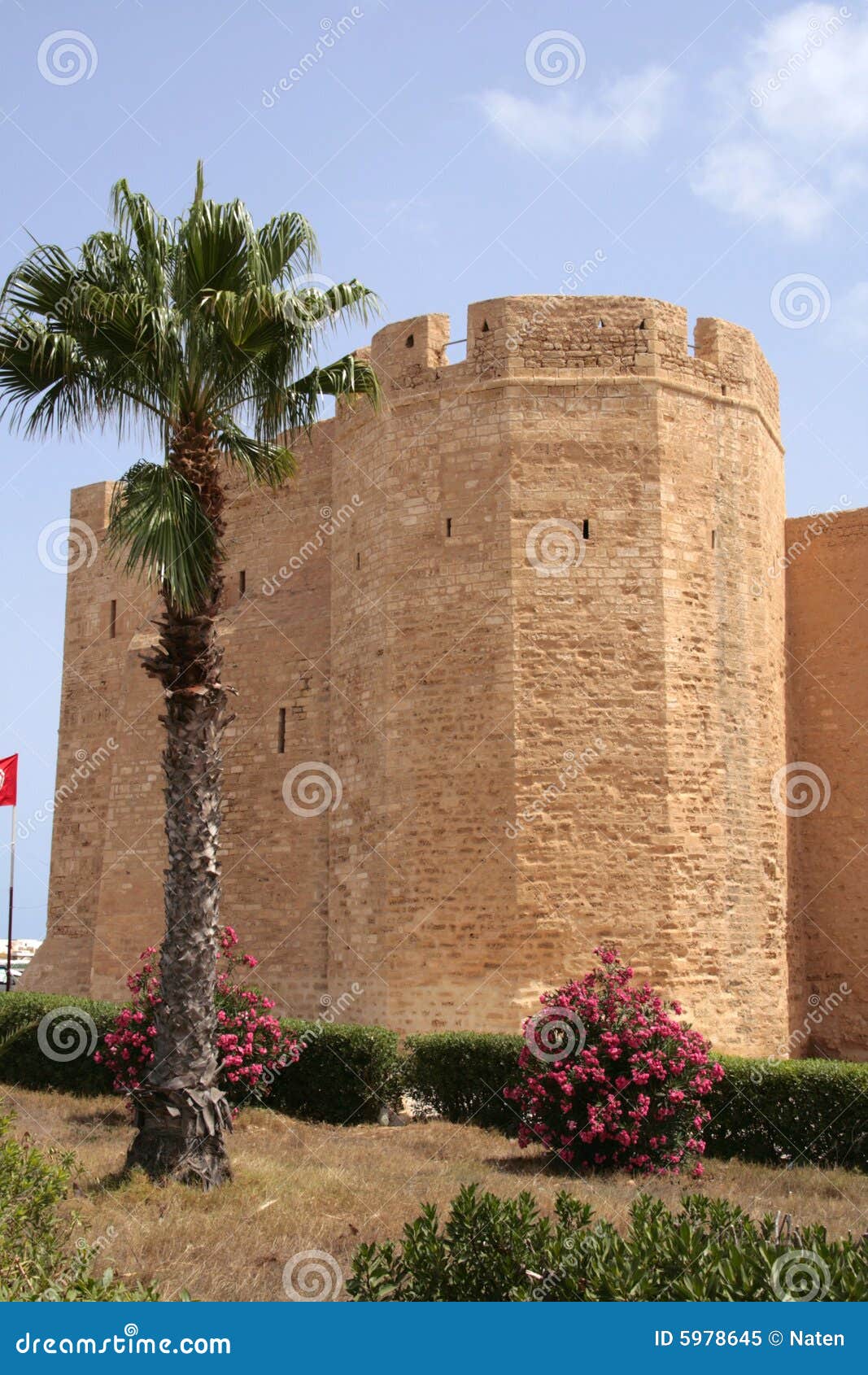 Ribat - Arabic Fortification Stock Image - Image of military, tunisia ...