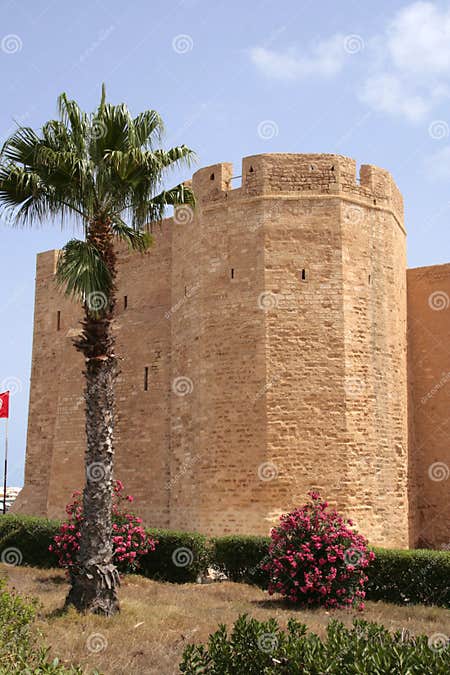 Ribat - Arabic Fortification Stock Image - Image of military, tunisia ...