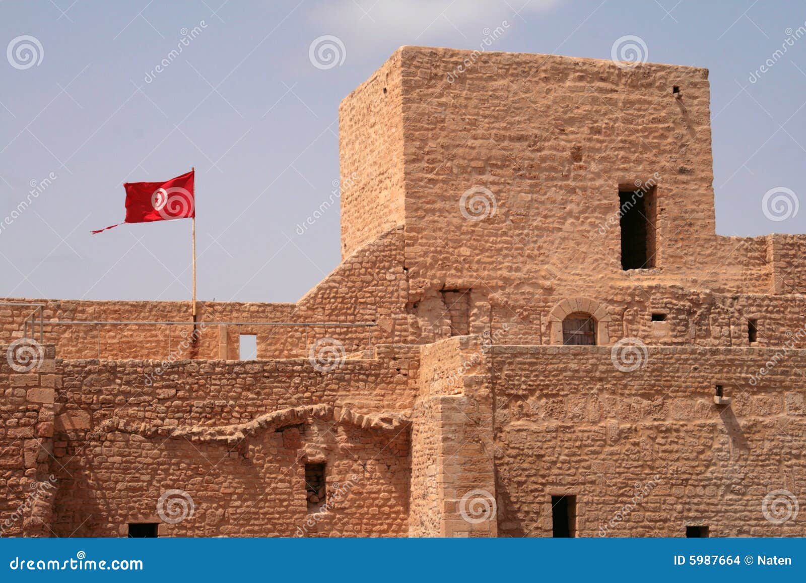 Arabic Fortification In Mahdia Stock Photo | CartoonDealer.com #6501702