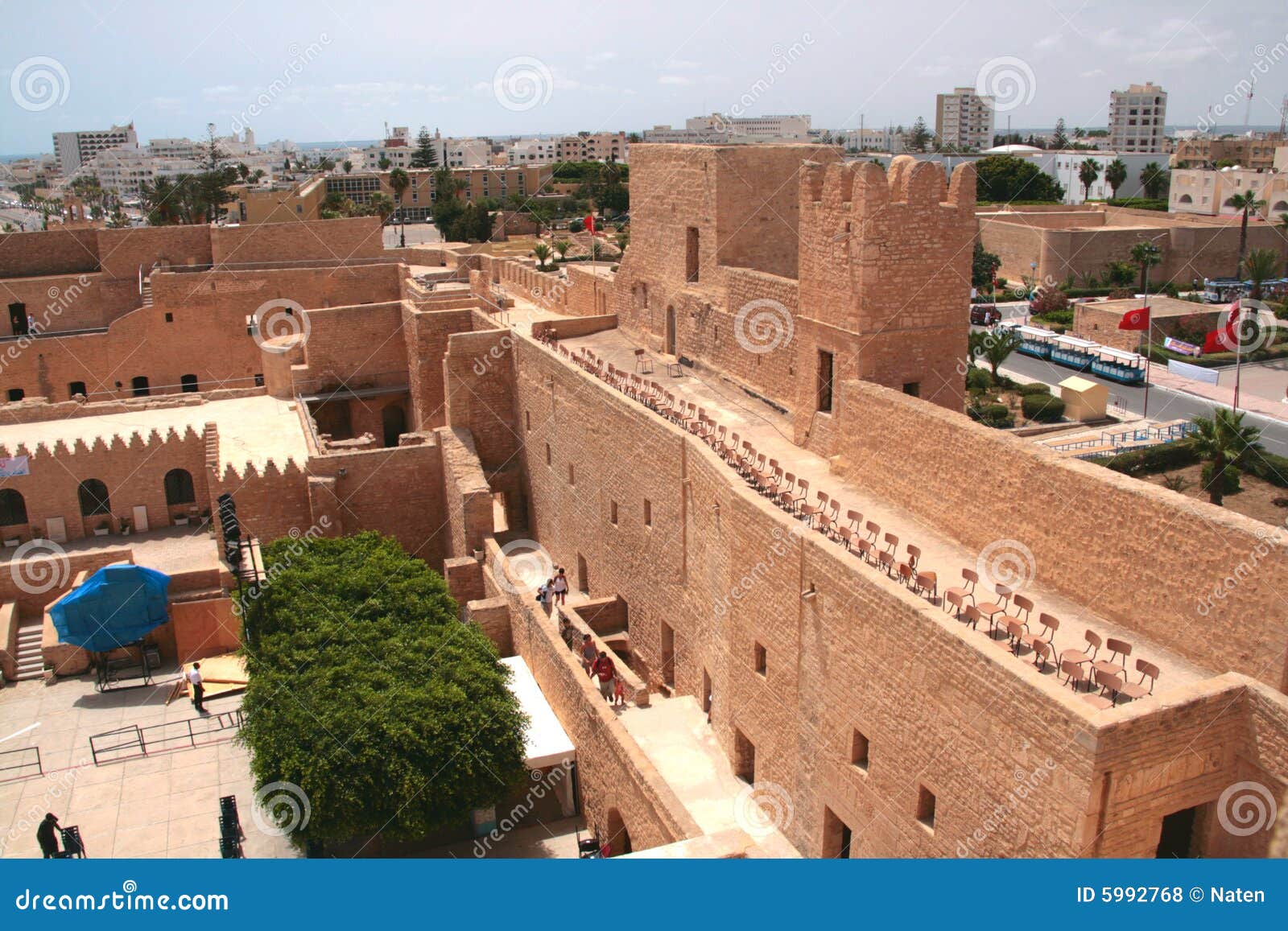 Ribat - Arabic Fortification Stock Photo - Image of military, tourism ...