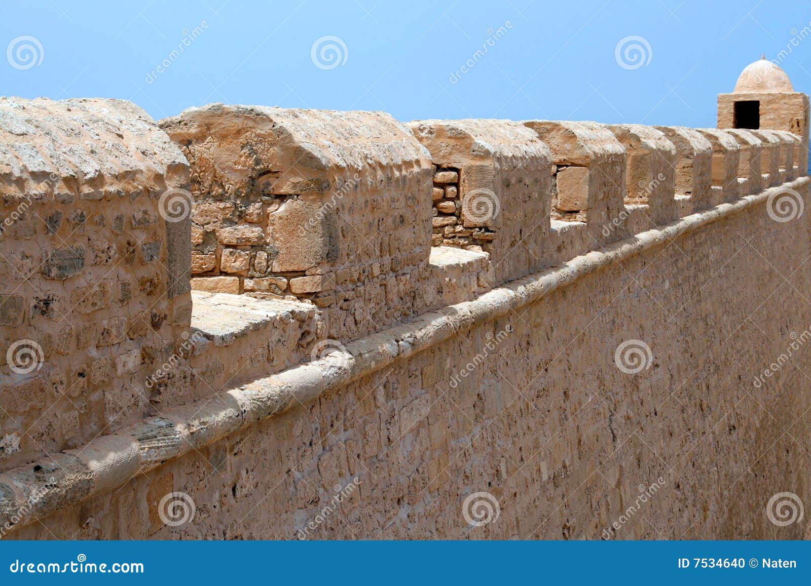 Ribat - Arabic Fortification Stock Photo - Image of religion ...