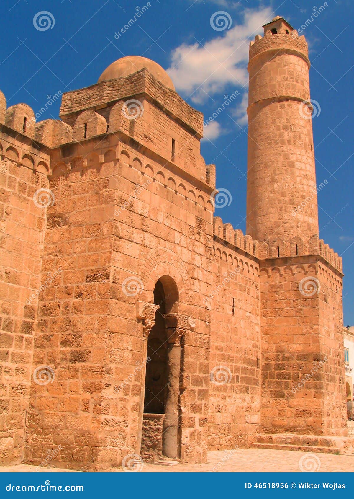 Ribat in Sousse (Tunisia) stock photo. Image of african - 46518956