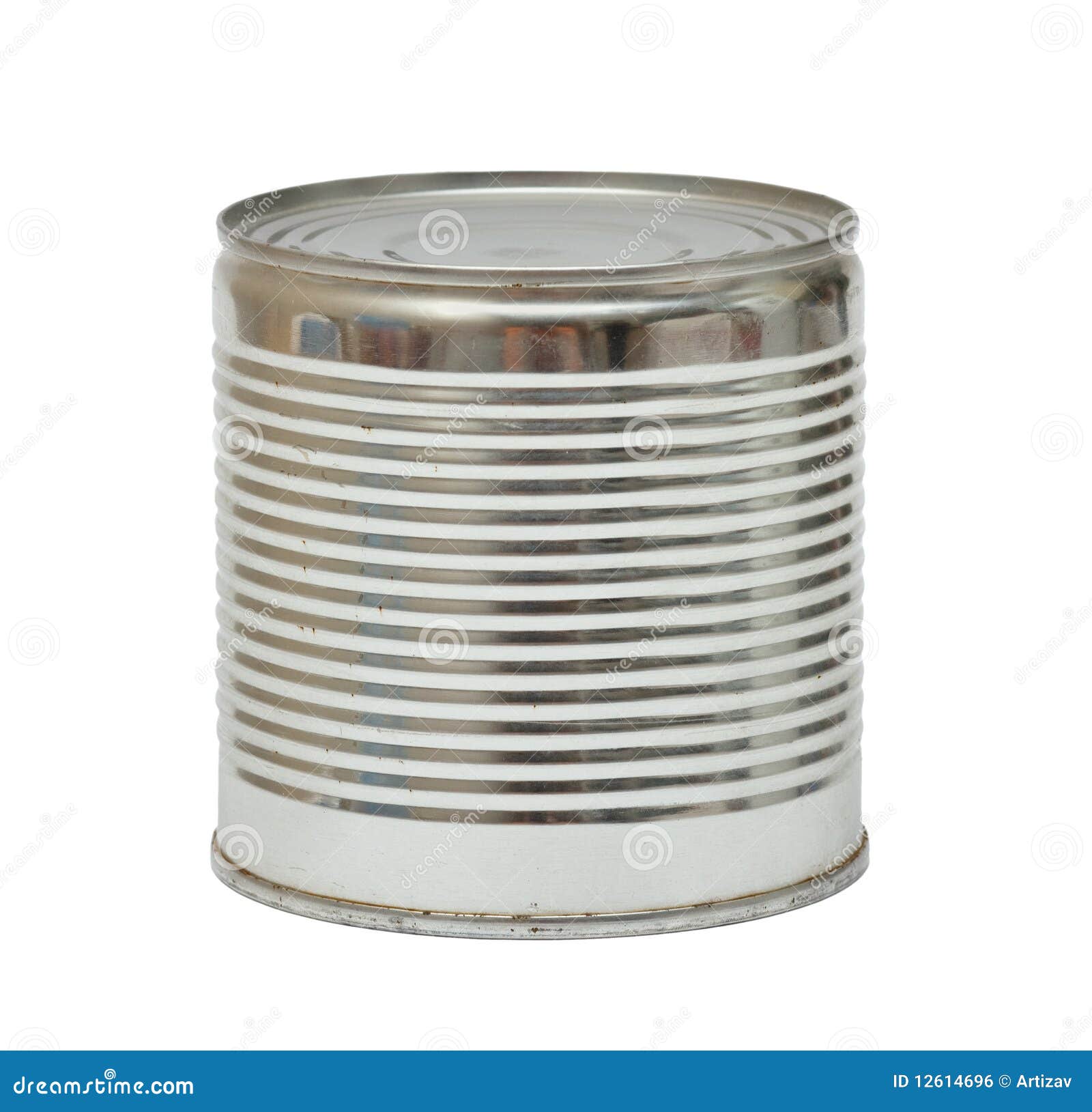 Ribbed can stock photo. Image of copy, design, container - 12614696