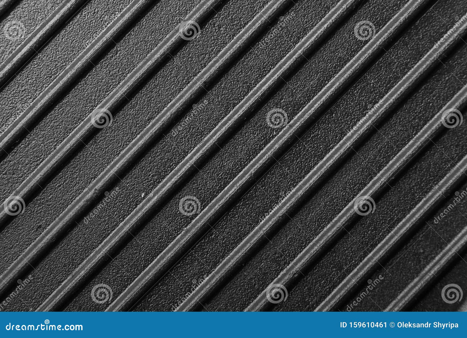 Ribbed grill pan stock image. Image of lines, metal - 159610461
