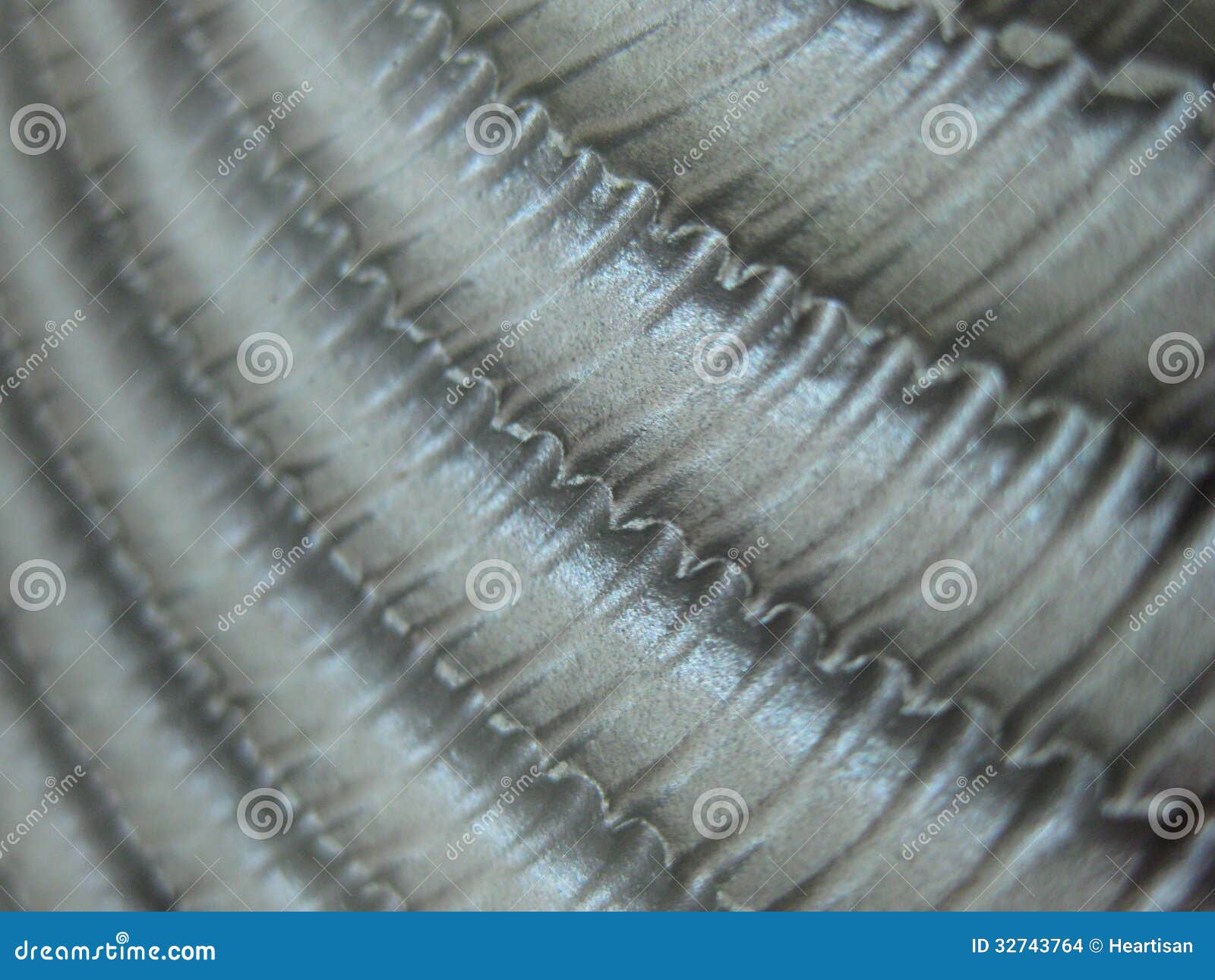 Ribbed metal edge stock photo. Image of industrial, metal - 32743764