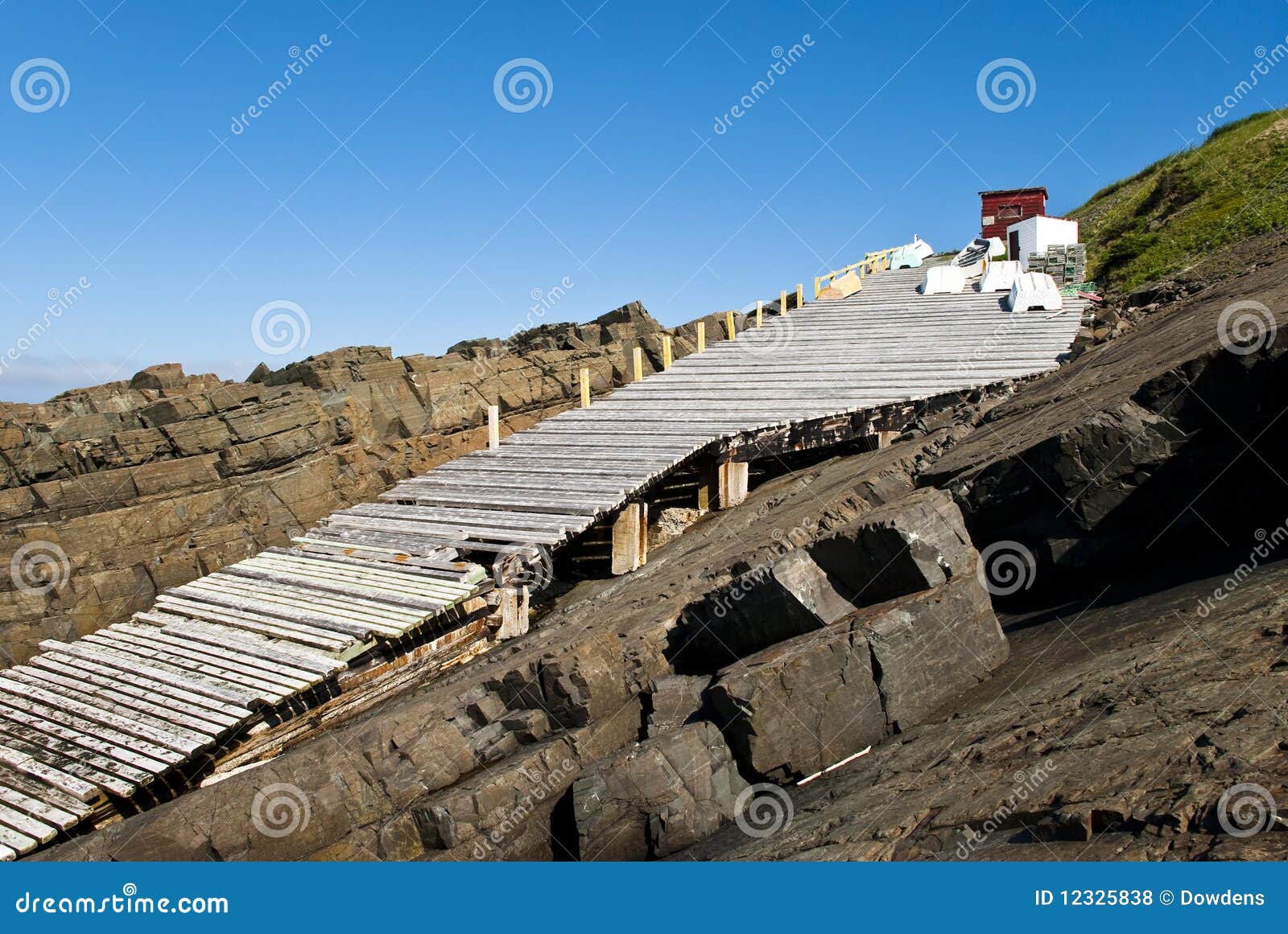 Ribbed Ramp stock photo. Image of hill, harbor, nature - 12325838