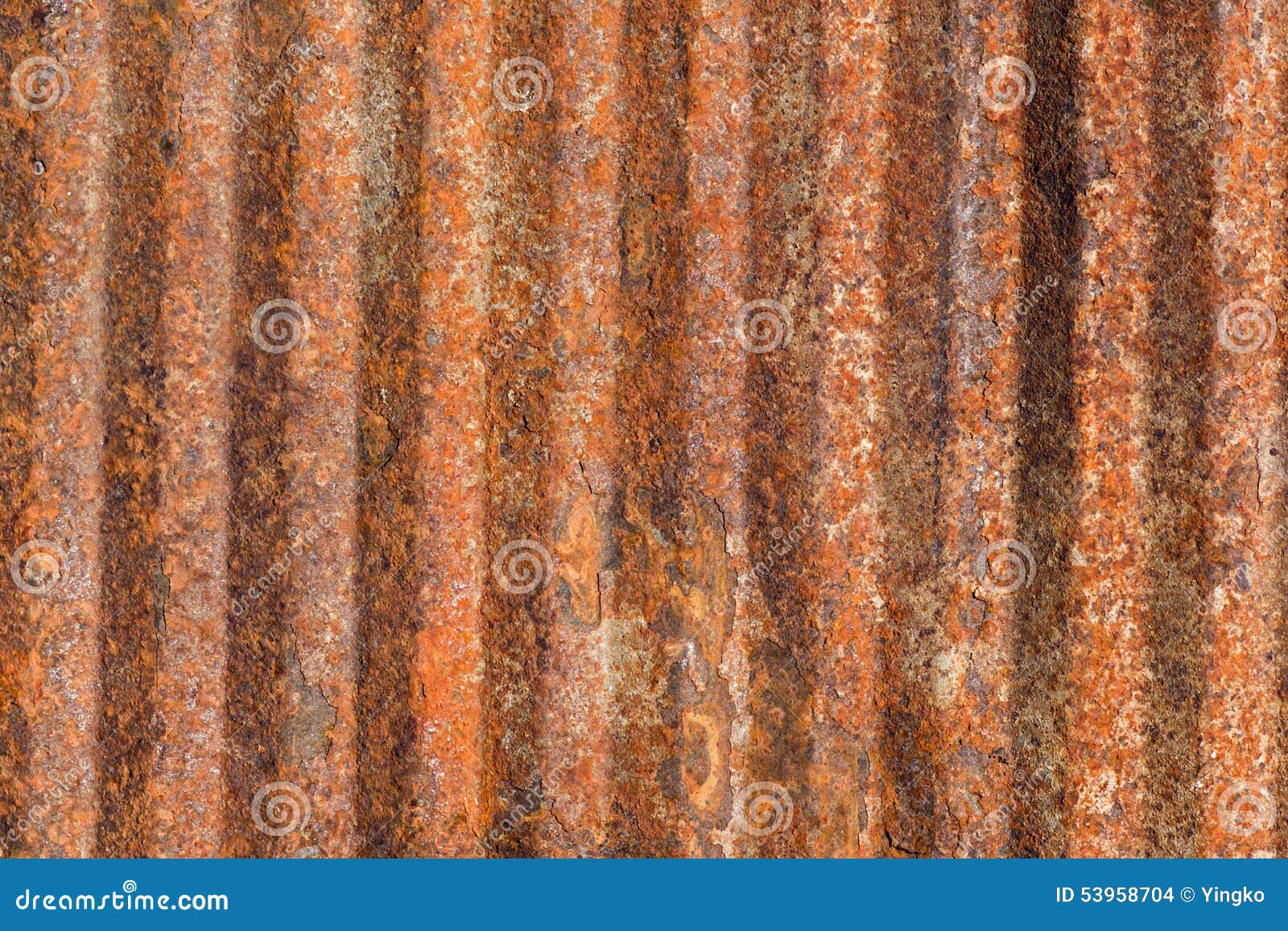 Ribbed Rusty Metal Texture Stock Image | CartoonDealer.com #25344637