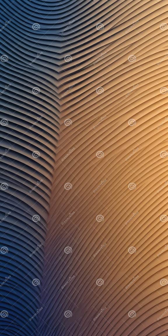 Ribbed Shapes in Navy Tan stock photo. Image of concept - 306481608