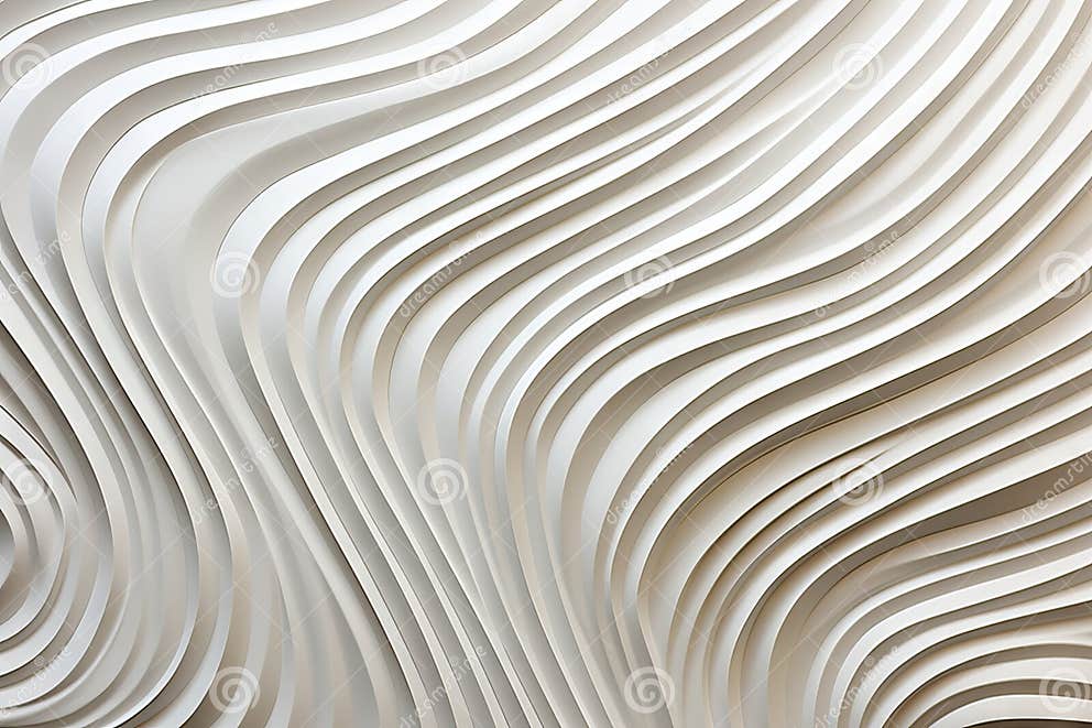 The Ribbed Surface is Formed of Geometric Lines Stock Illustration ...