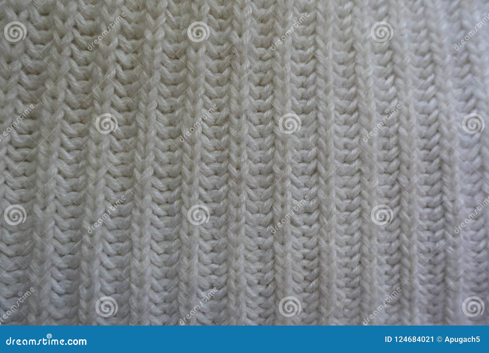 Ribbing Pattern on White Knitwork Vertical Wales Stock Image - Image of ...
