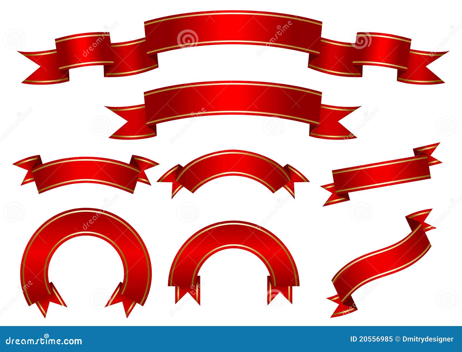 Ribbon stock vector. Illustration of logo, element, template - 20556985