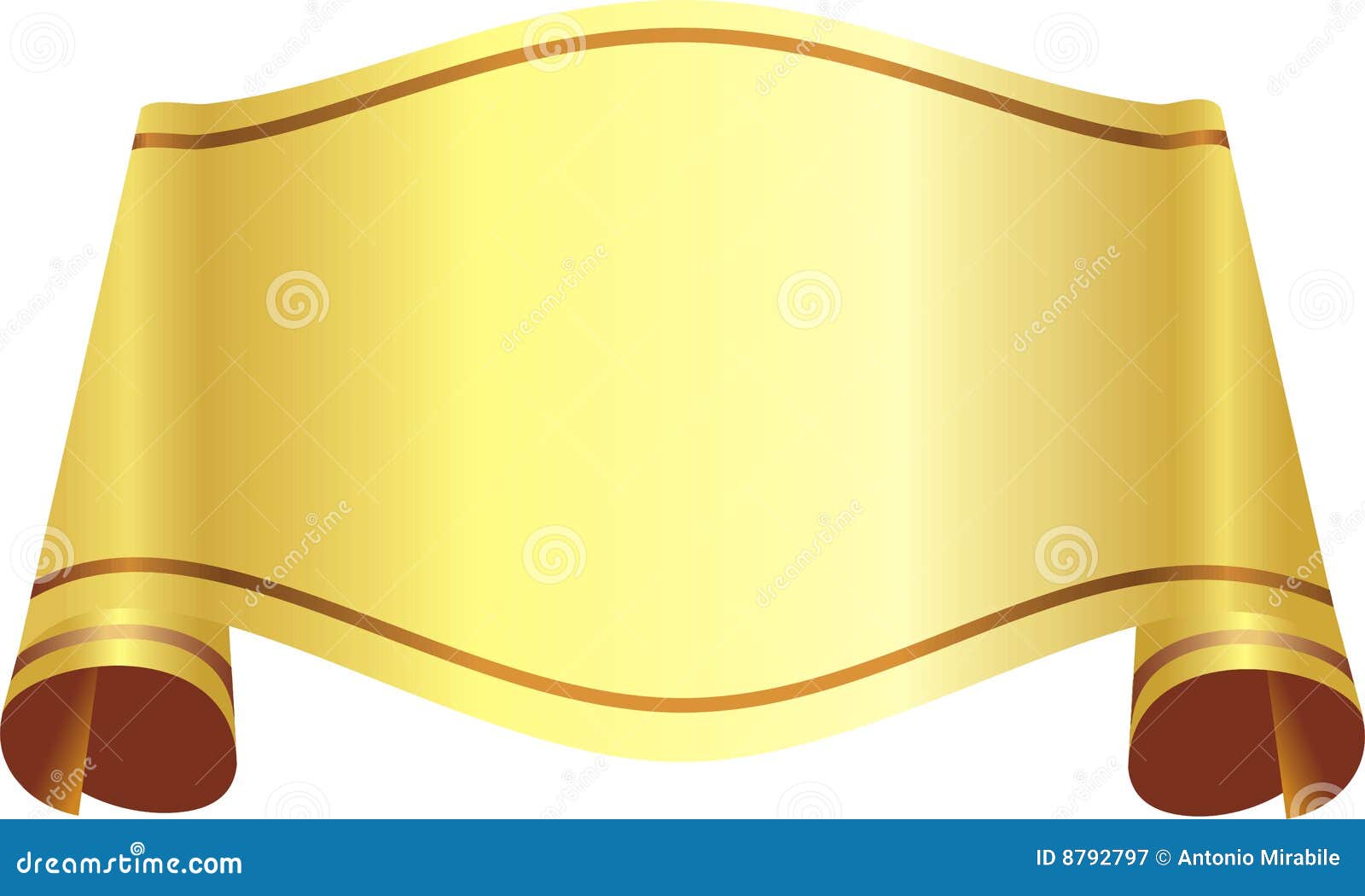 Ribbon stock vector. Illustration of curve, design, colorful - 8792797
