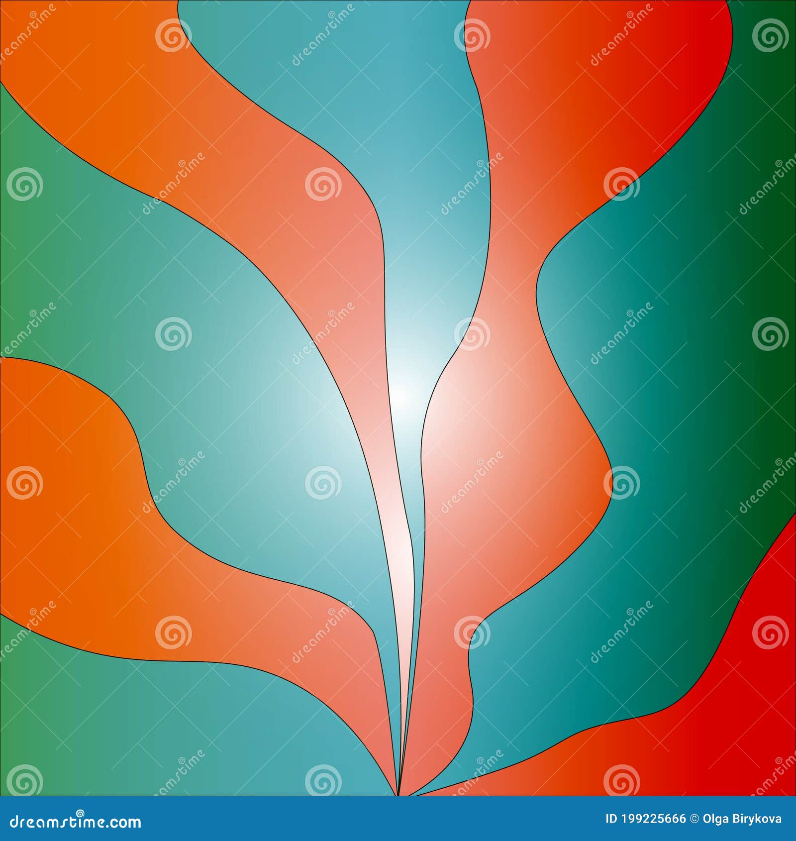 Ribbon background stock illustration. Illustration of color - 199225666