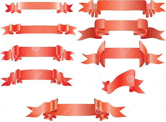 Ribbon banner stock vector. Illustration of beautiful - 11703944