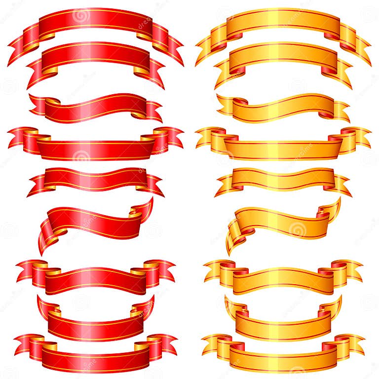 Ribbon Banner stock vector. Illustration of decoration - 24408586