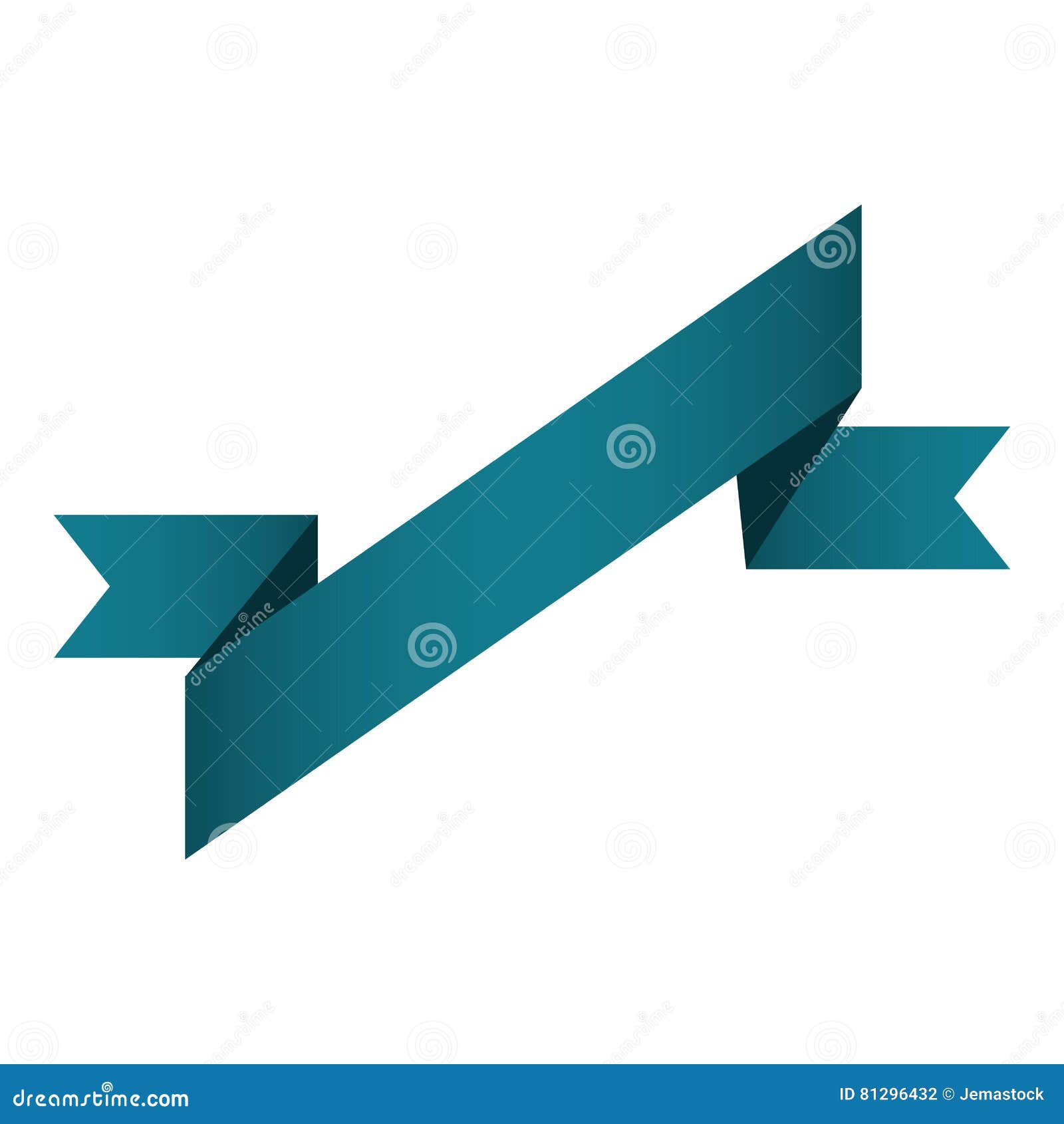 Ribbon Banner Blue Ocean Design Icon Stock Vector - Illustration of ...