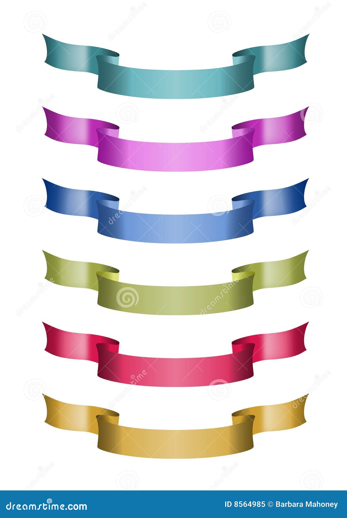 Ribbon Banners Royalty Free Stock Photo - Image: 8564985