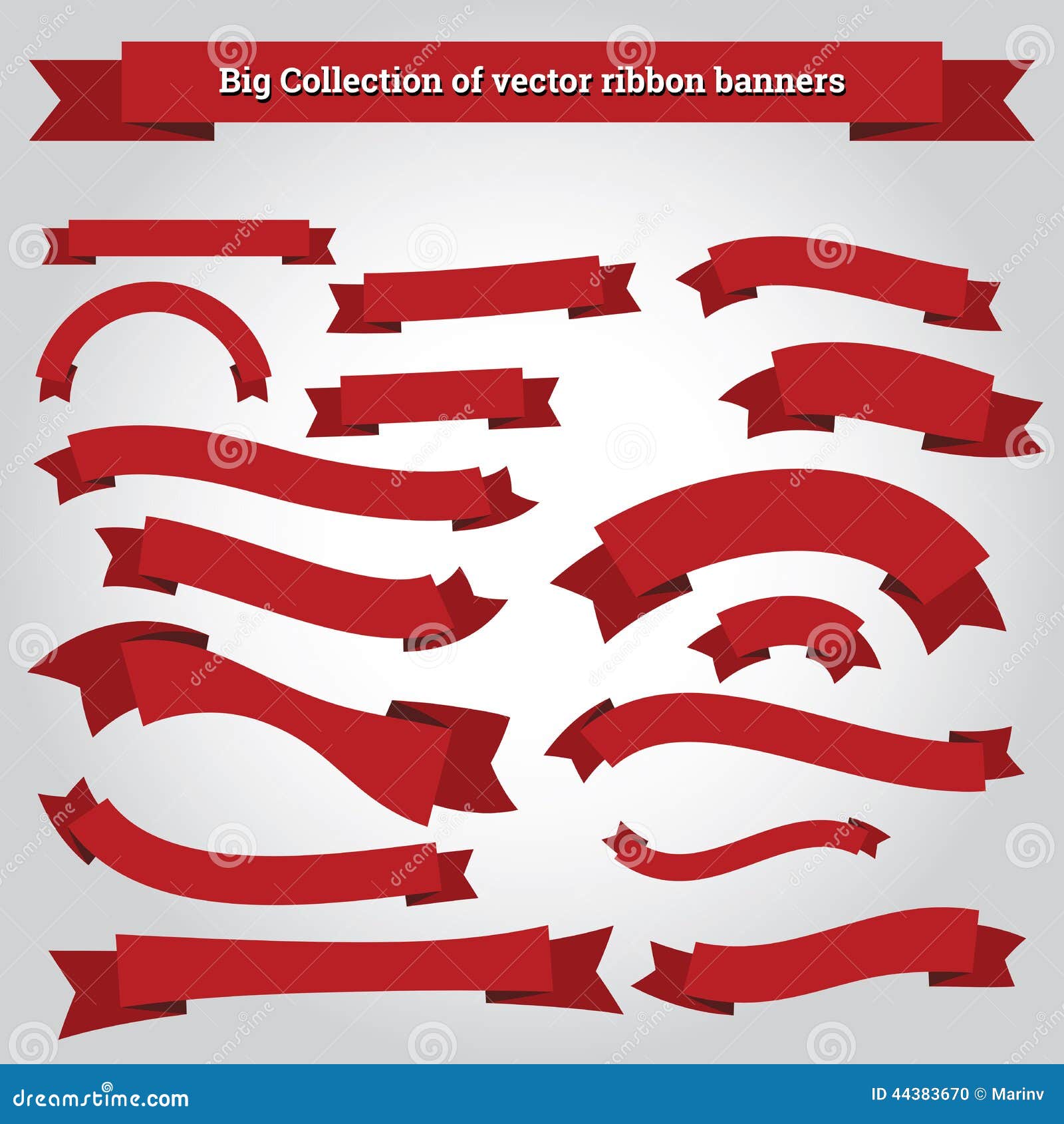 Ribbon Banners Vector Collection For Design Work | CartoonDealer.com ...