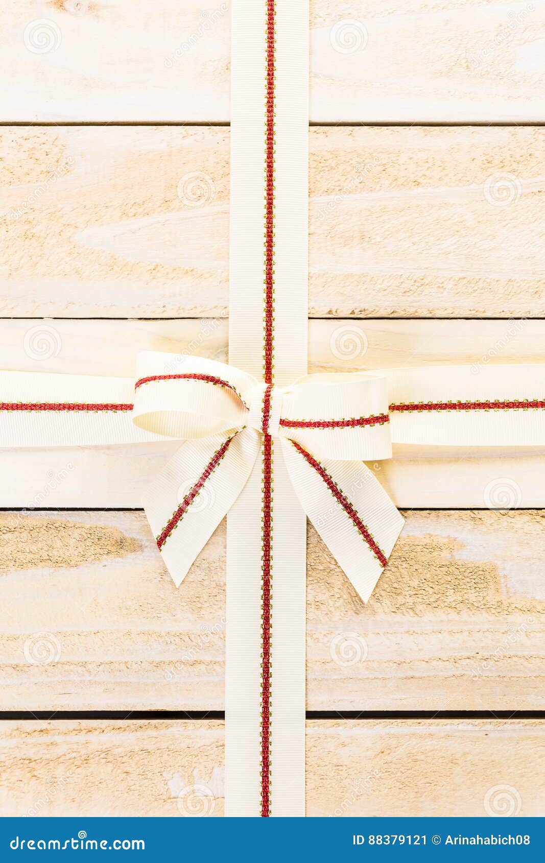 Ribbon bow stock image. Image of simle, rustic, paper - 88379121