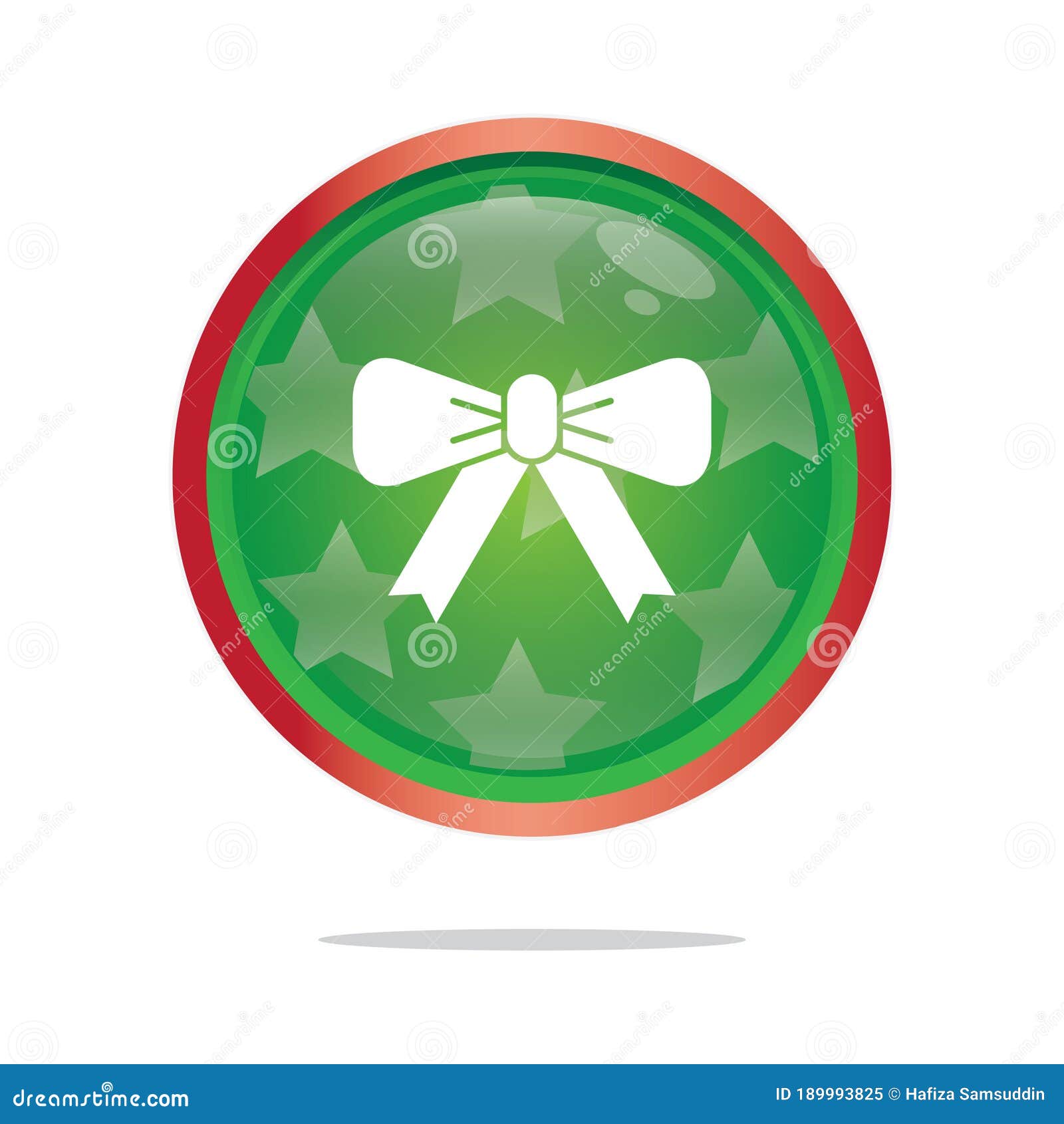 Ribbon Button Vector Illustration | CartoonDealer.com #14833272