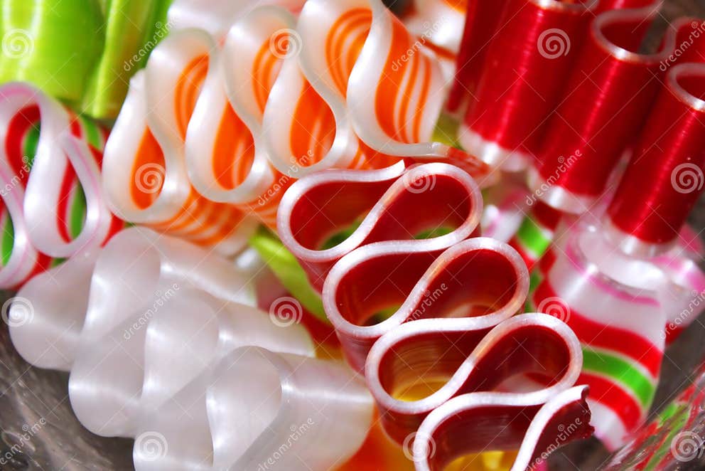 Ribbon candy stock image. Image of celebration, christmas - 12189805