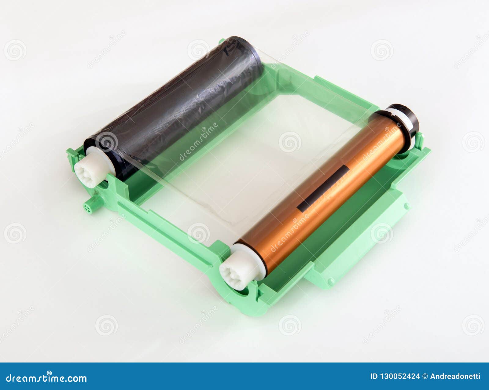 Ribbon Cartridge For Dot Matrix Printer Stock Image | CartoonDealer.com ...
