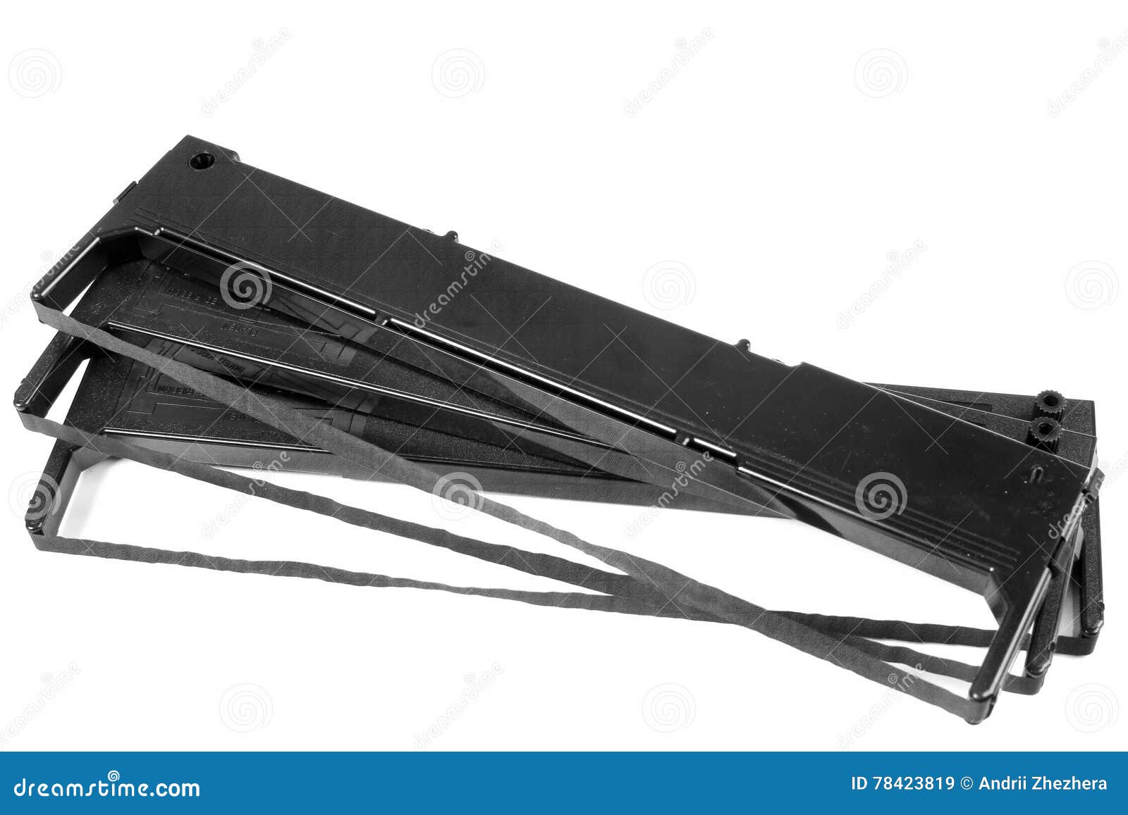 Ribbon Cartridges for Old Dot Matrix Printers Stock Image - Image of ...