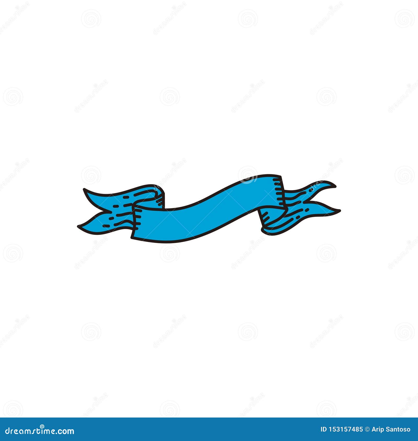 Ribbon Celebration Design Graphic Template Vector Stock Vector ...