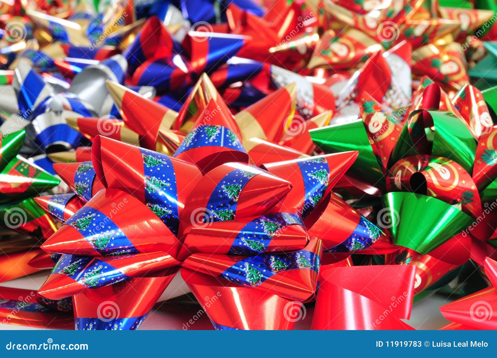Ribbon collection. stock image. Image of border, present - 11919783
