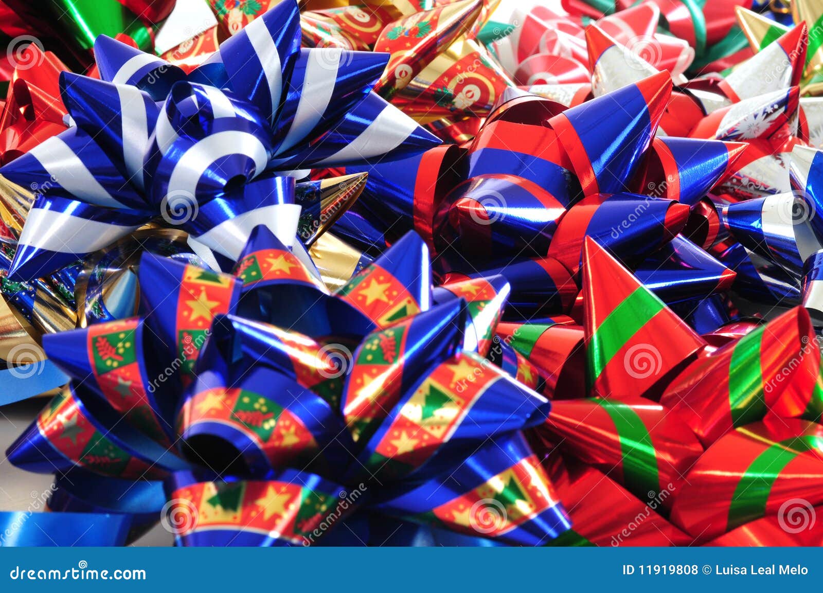 Ribbon collection. stock photo. Image of gift, collection - 11919808