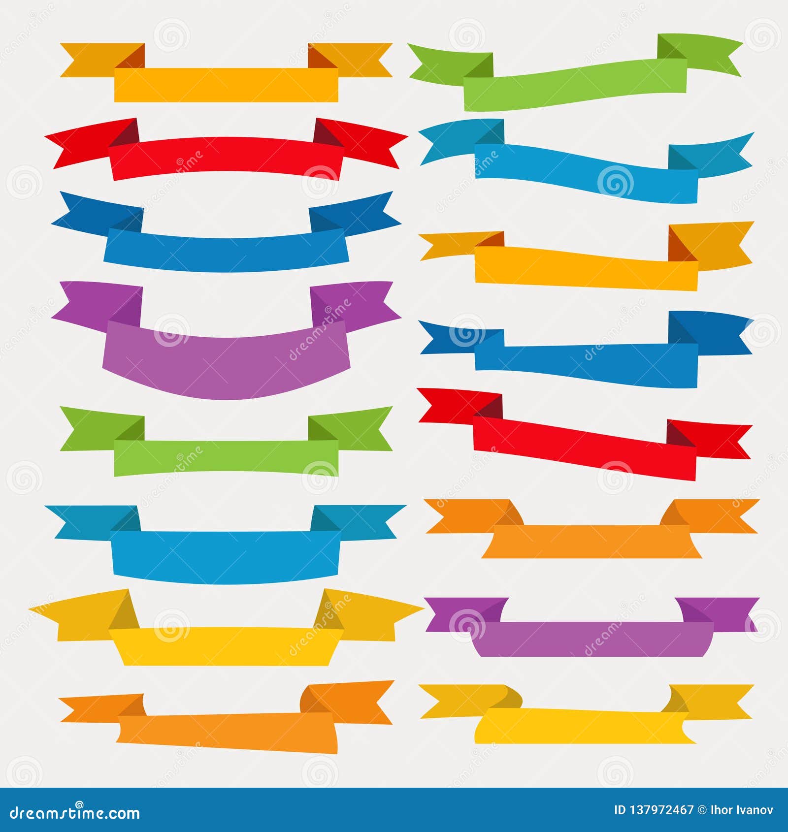 Ribbon Decoration, Decorative Design Elements, Gift Accessories Stock ...