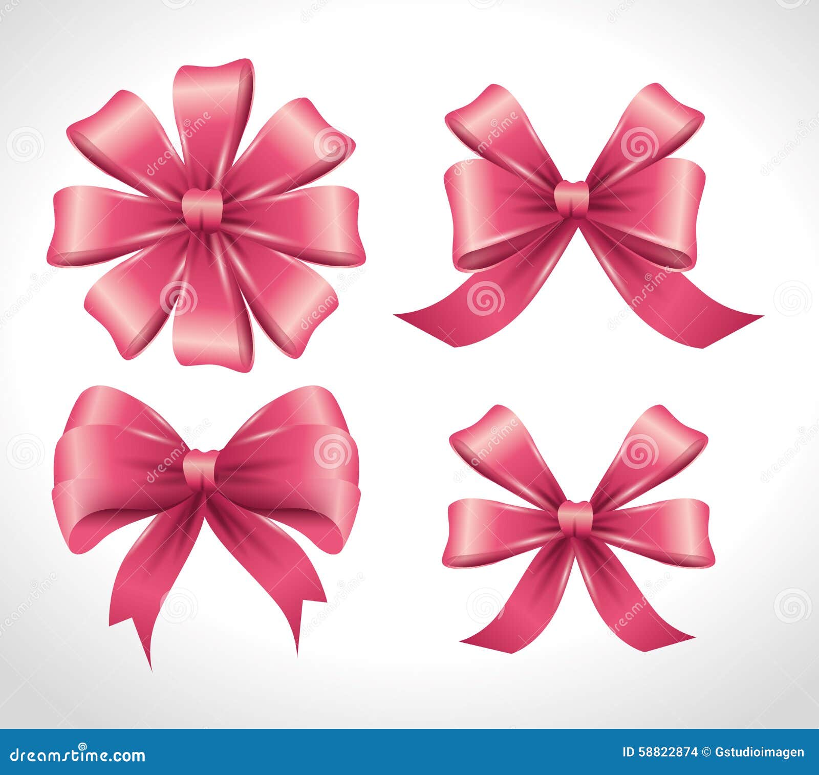 Ribbon digital design. stock vector. Illustration of collection - 58822874