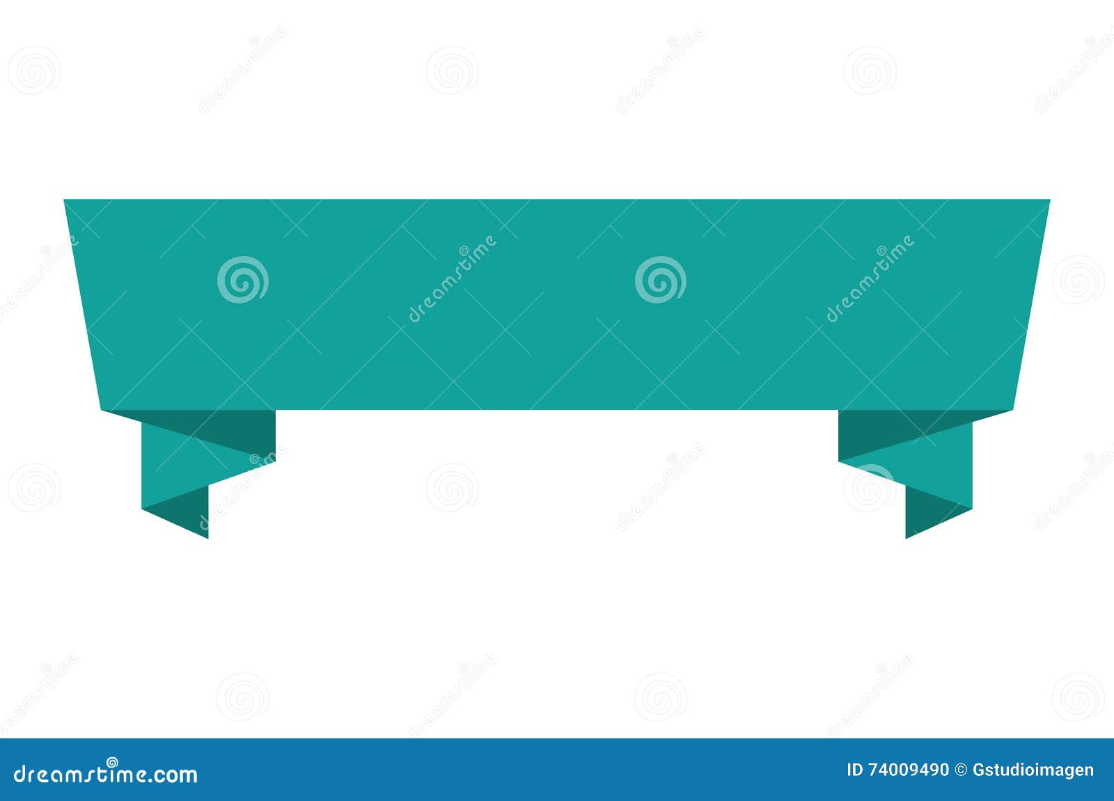 Ribbon Emblem Isolated Icon Design Stock Illustration - Illustration of ...