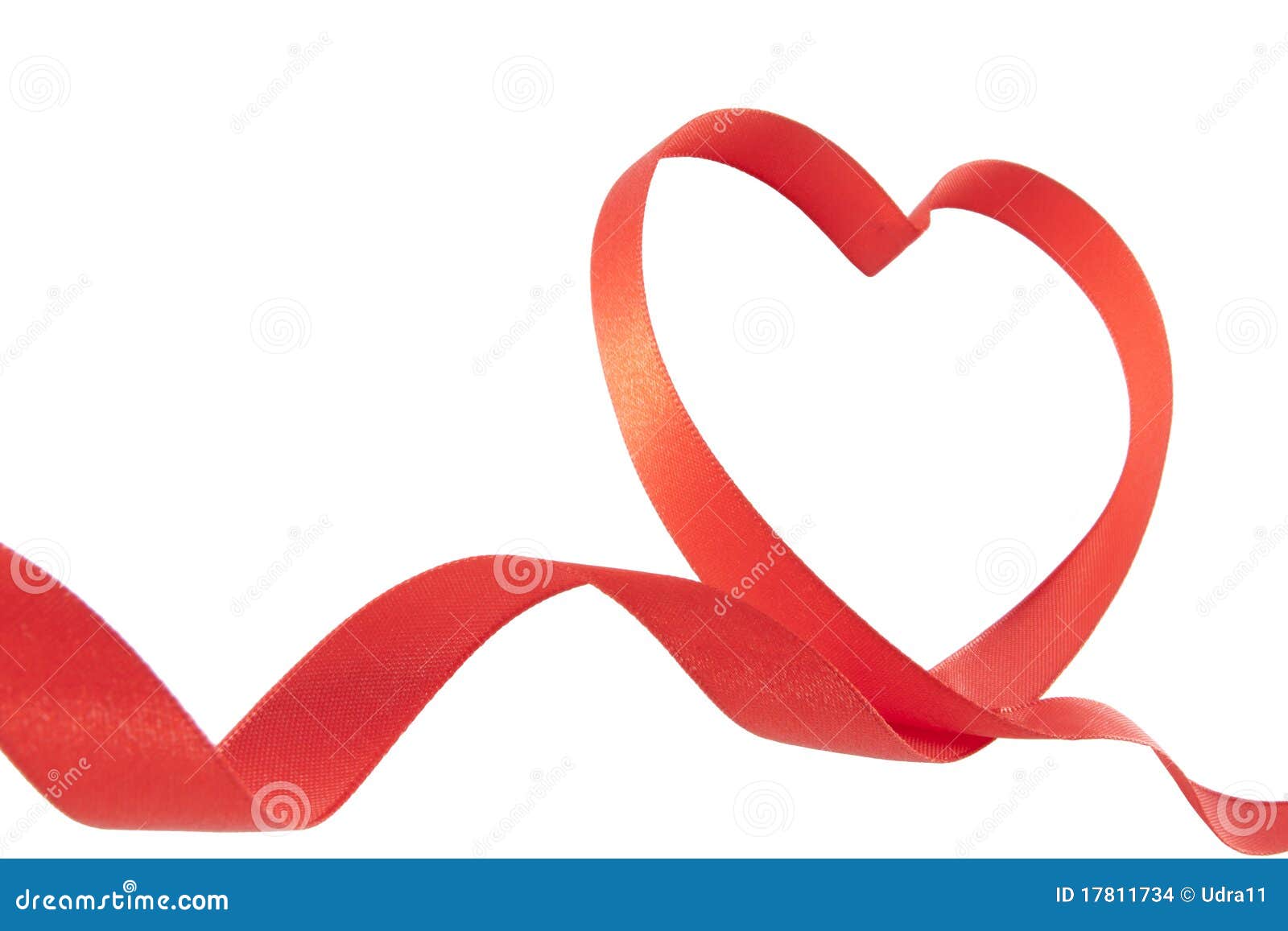 Ribbon heart shape stock photo. Image of colorfull, ornament - 17811734