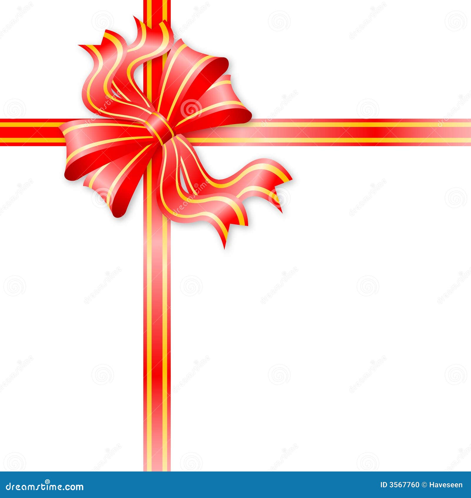 Ribbon illustration stock vector. Illustration of clip - 3567760