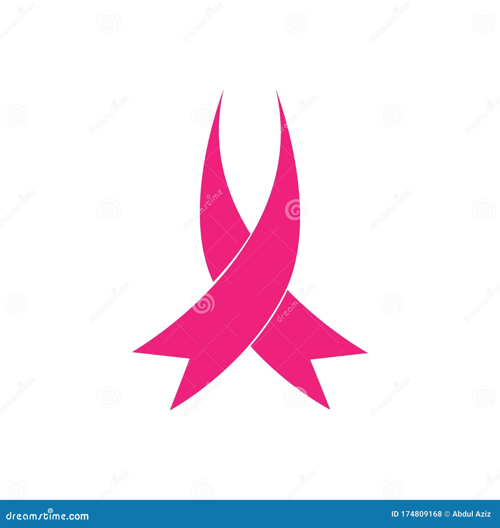 Ribbon logo vector design stock vector. Illustration of icon - 174809168