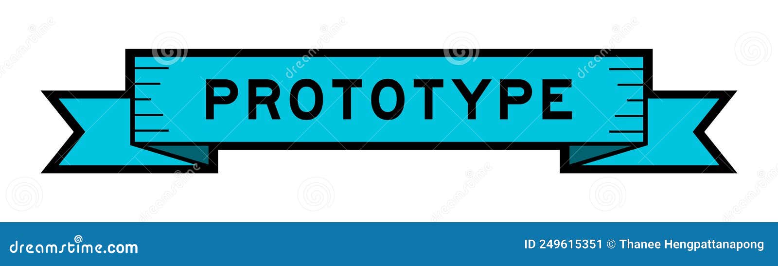 Prototype Word Concepts Banner Cartoon Vector | CartoonDealer.com ...