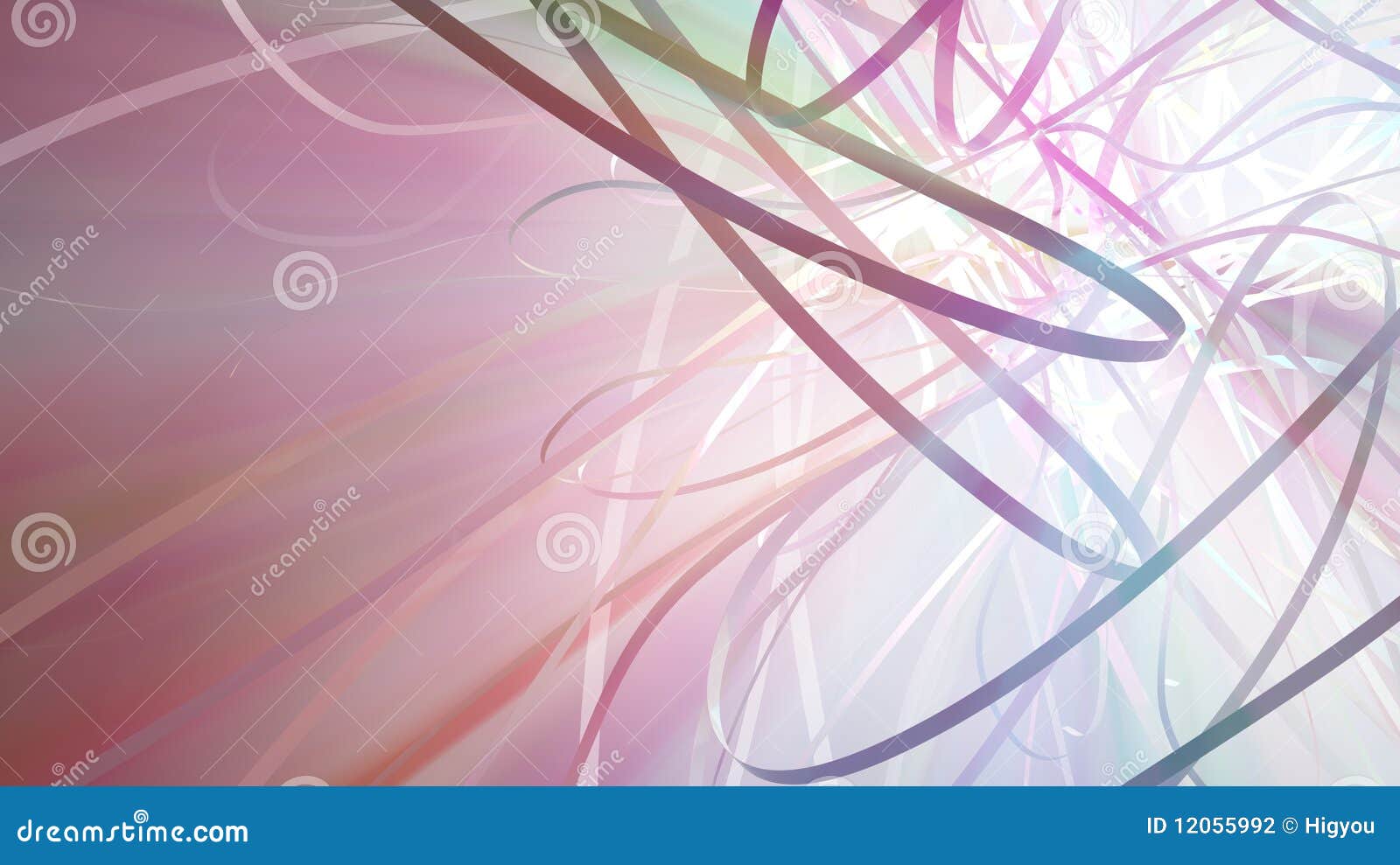 Ribbon Light Spectrum stock illustration. Illustration of narrow - 12055992