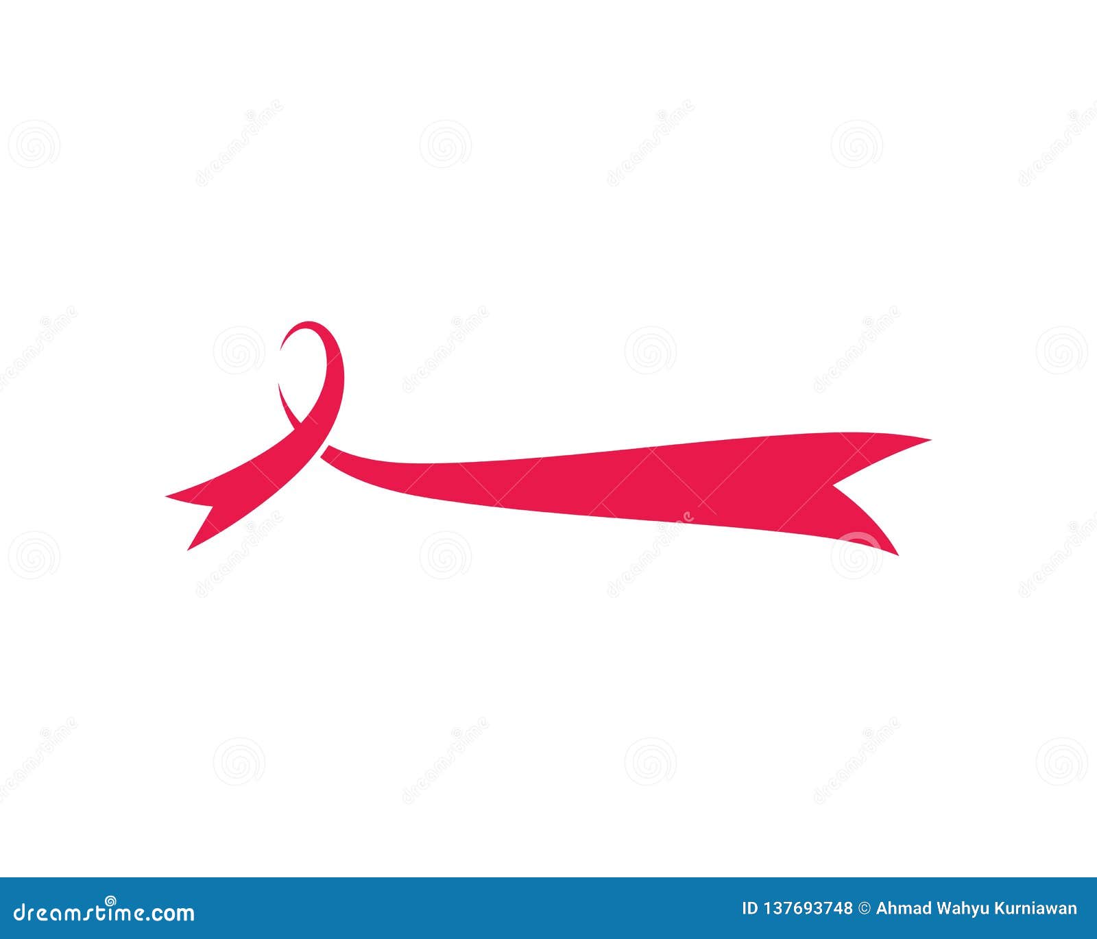 Ribbon logo vector stock vector. Illustration of abstract - 137693748