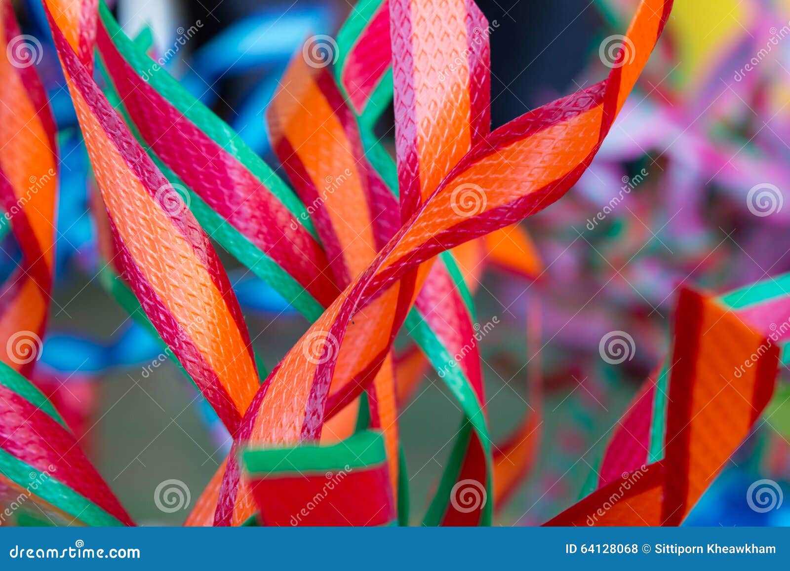 Ribbon plastic stock photo. Image of ordination, garnish - 64128068