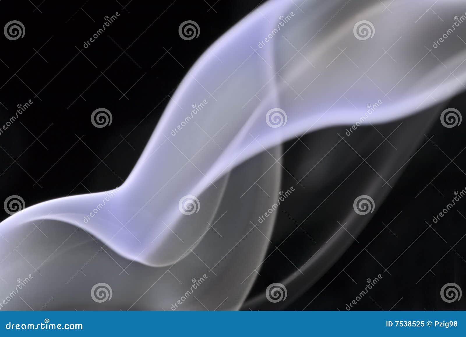 Ribbon of Smoke stock image. Image of design, elegant - 7538525