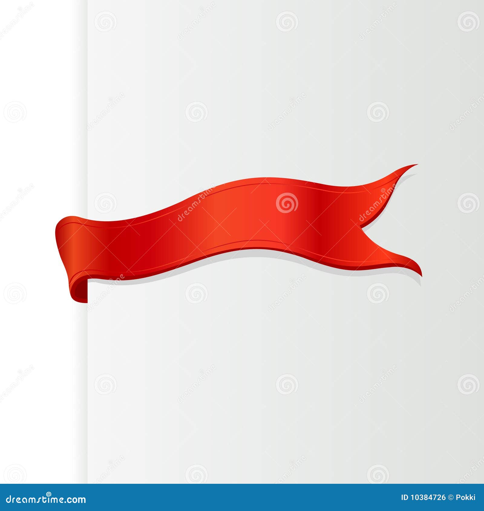 Ribbon for text. stock vector. Illustration of artistic - 10384726