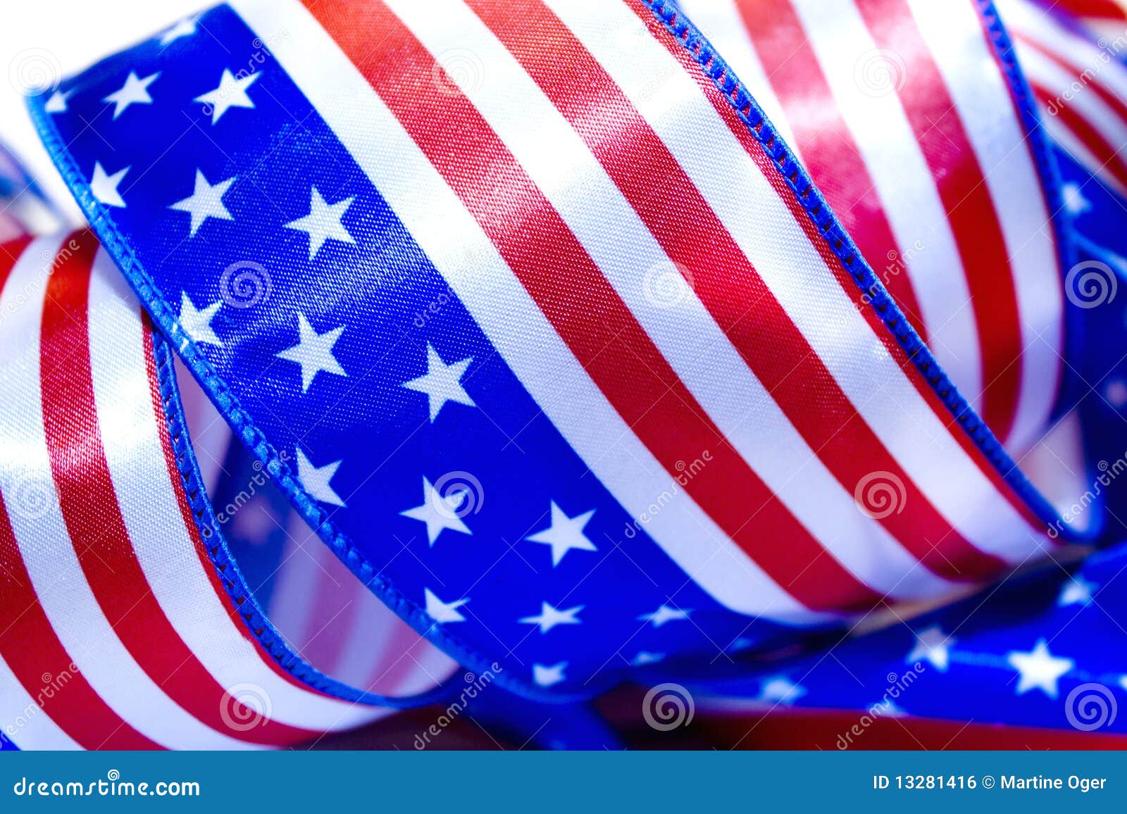 Ribbon USA flag. stock photo. Image of national, independence - 13281416
