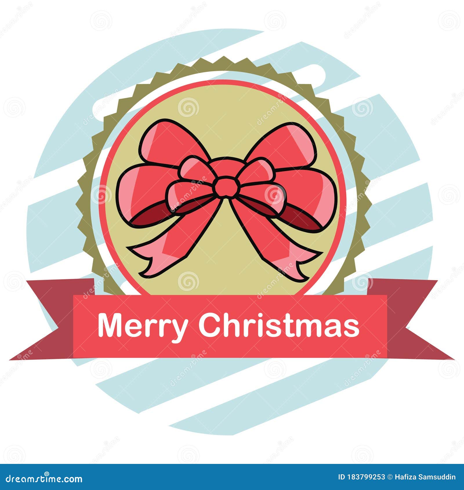 Ribbon. Vector Illustration Decorative Background Design Stock ...