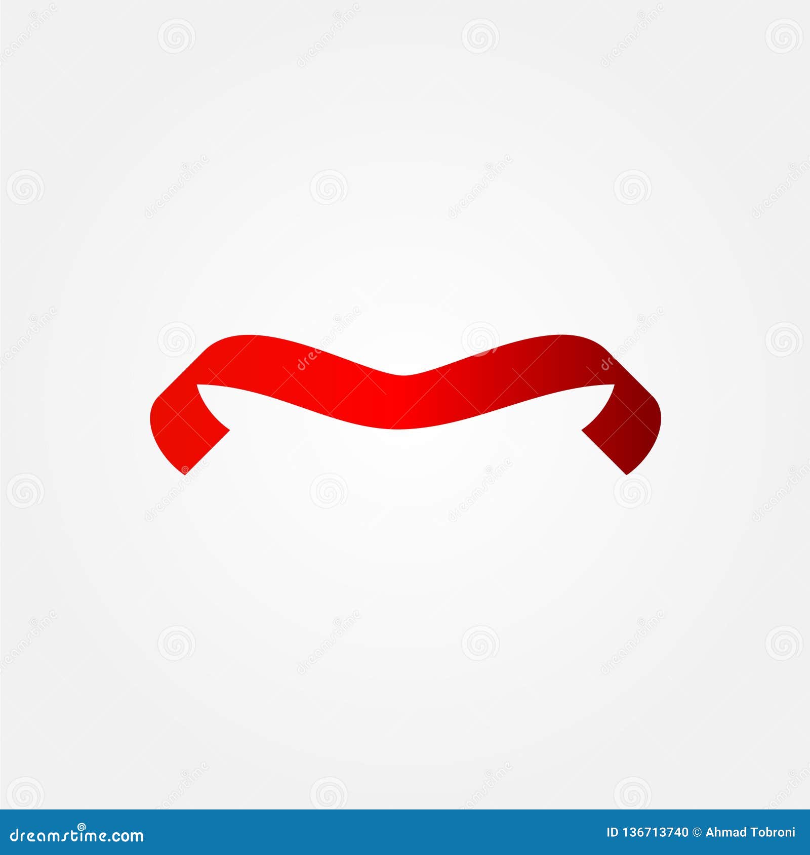 Ribbon Vector Design Illustration Stock Vector - Illustration of design ...