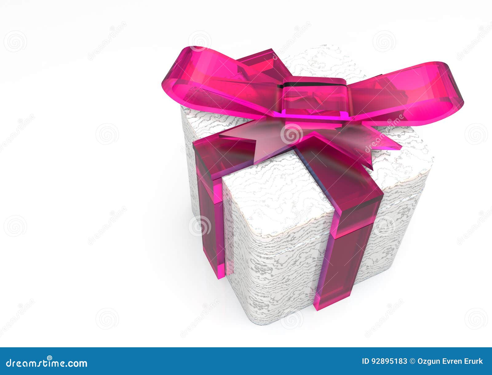 Ribbon Wrapped Gift Package Editorial Stock Photo - Image of christmas ...