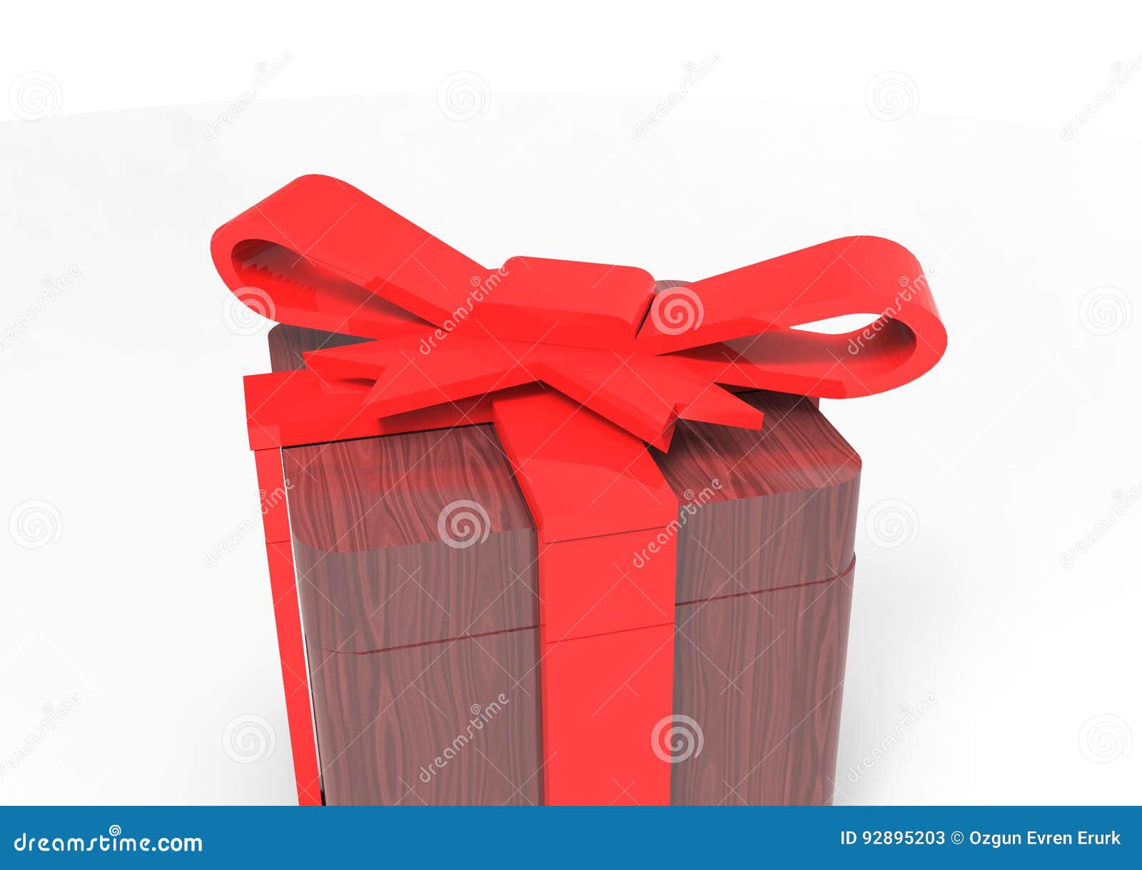 Ribbon Wrapped Gift Package Editorial Stock Photo - Image of giving ...
