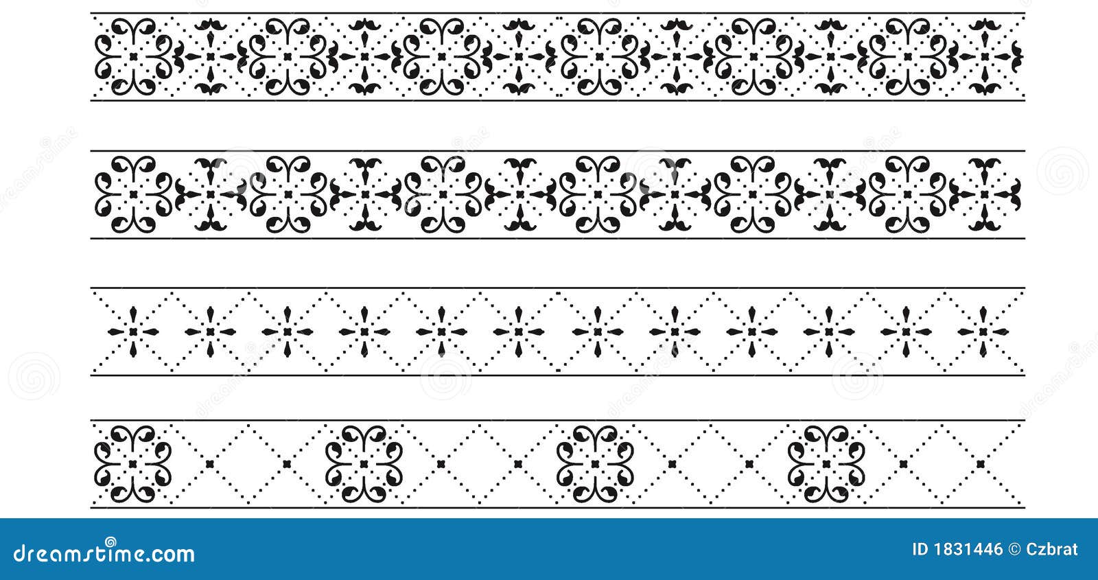 Continuous Border Stock Illustrations – 5,394 Continuous Border Stock ...