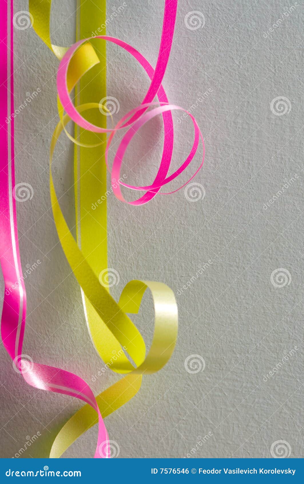 Ribbons of an Abstract Background. Stock Photo - Image of ribbon, petal ...