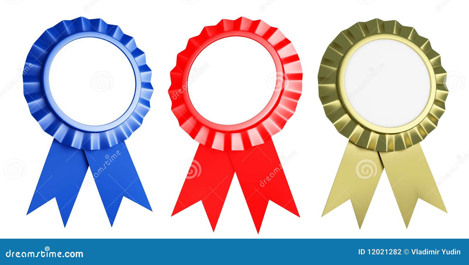 Ribbons Award stock illustration. Illustration of merit - 12021282
